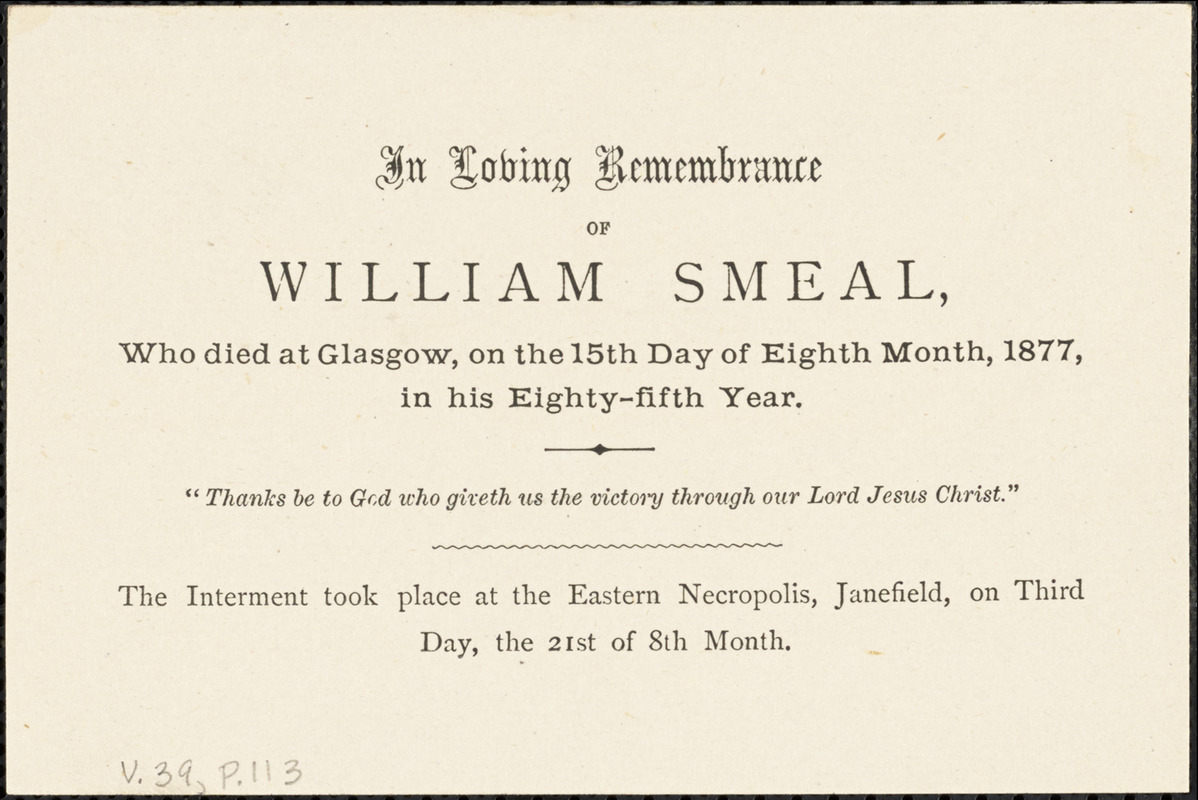 Letter from Hannah Swan, Underhill, High fell, Gateshead-on-Tyne ...