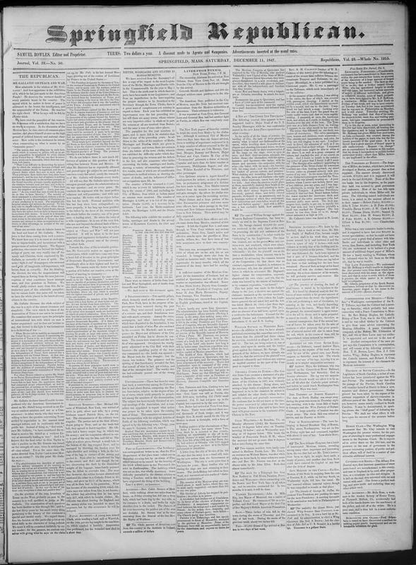 Springfield Republican - Digital Commonwealth