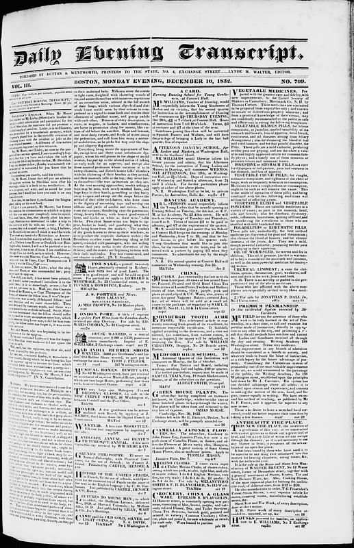 Daily Evening Transcript - Digital Commonwealth