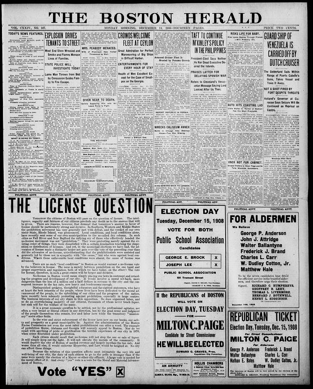 The Boston Herald. December 14, 1908 - Digital Commonwealth