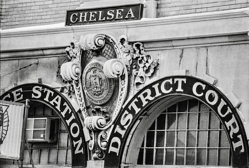 District court sign - Digital Commonwealth