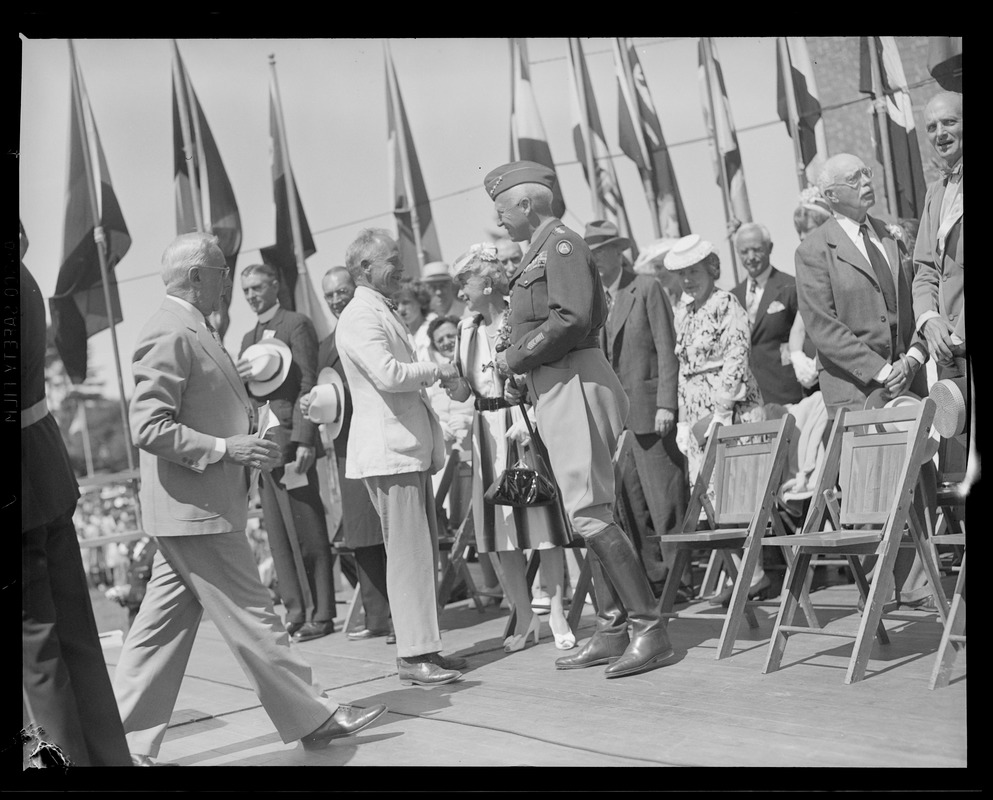 Gen. George Patton in Hamilton, Mass. - Digital Commonwealth