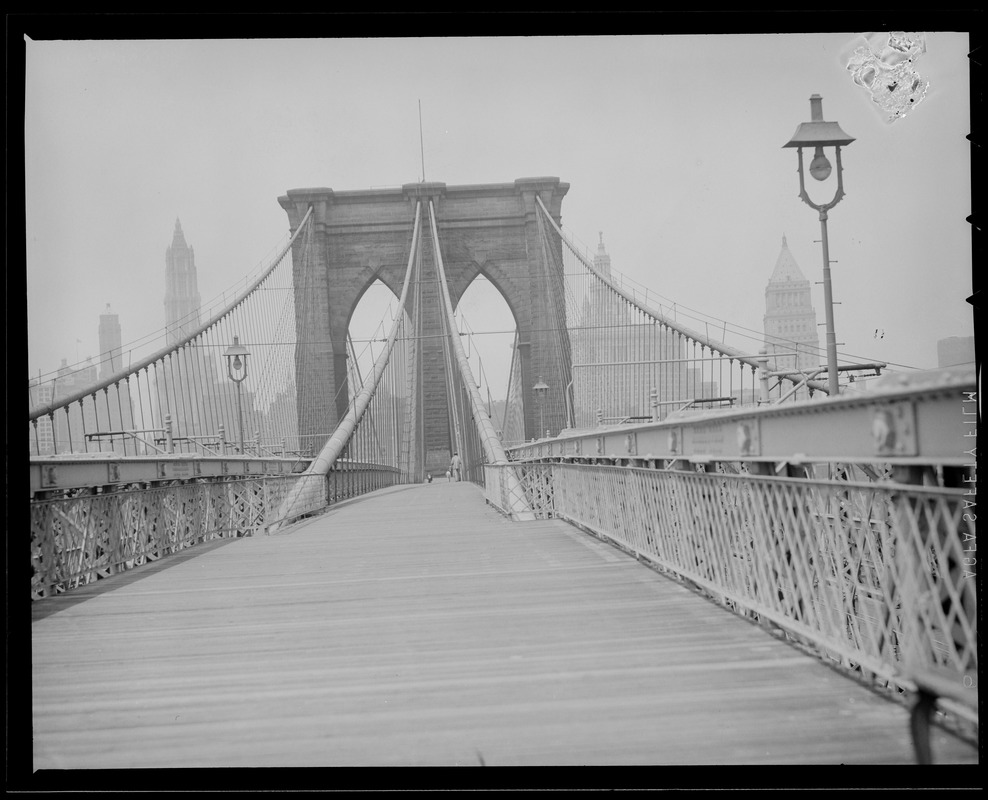 Studies of the Brooklyn Bridge - Digital Commonwealth