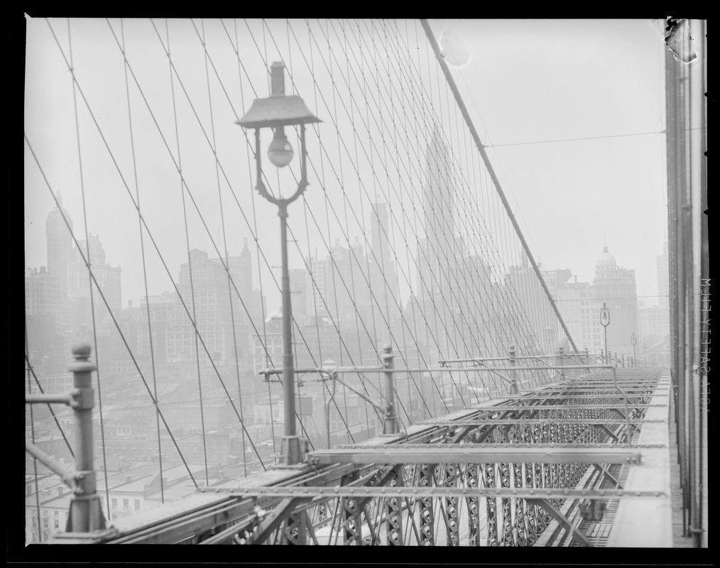 Studies of the Brooklyn Bridge - Digital Commonwealth