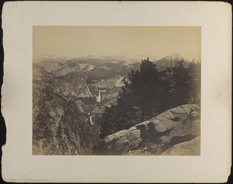 Vernal Fall and Nevada Fall from Glacier Point, Yosemite - Digital ...