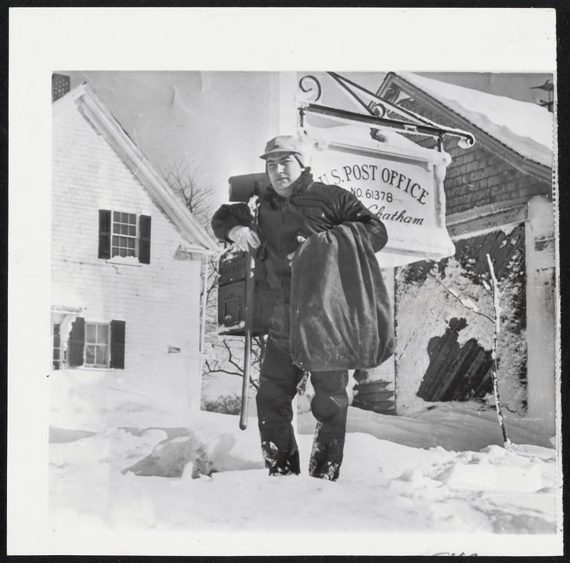 Postmaster Waits in Vain -- Fred Bearse, South Chatham postmaster, mail ...