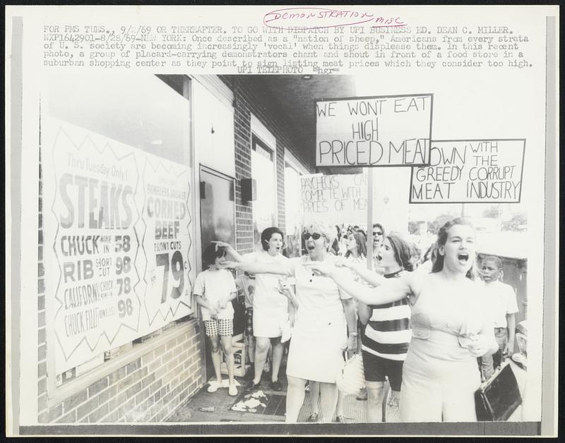 Once described as a "nation of sheep," Americans from every strata of U ...