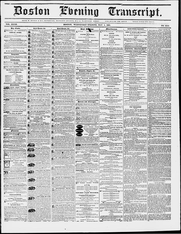 Boston Evening Transcript - Digital Commonwealth
