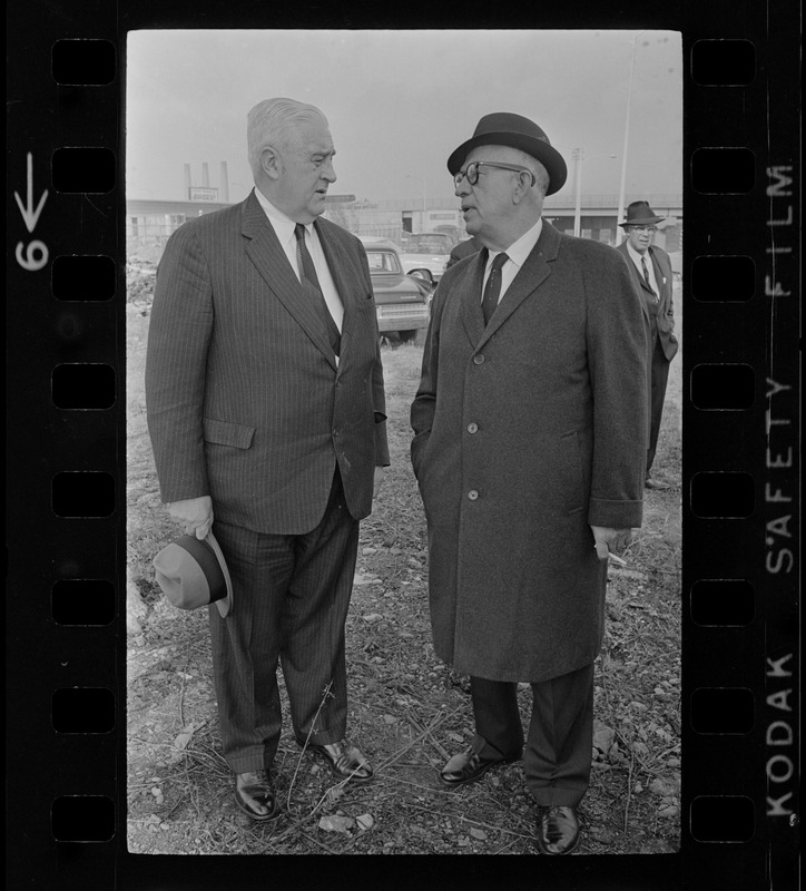 Congressman Philip Philbin and Sears Roebuck president Crowdus Baker at ...