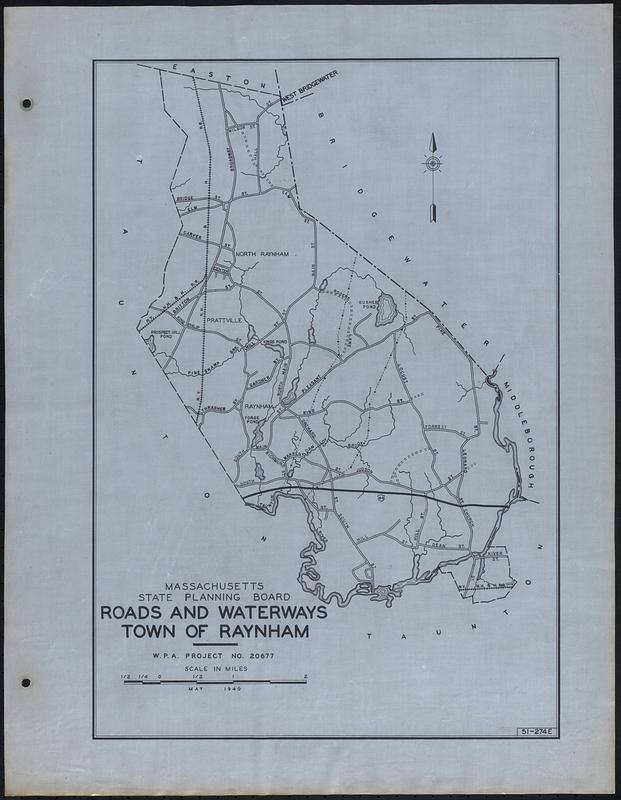 Roads and Waterways Town of Raynham - Digital Commonwealth