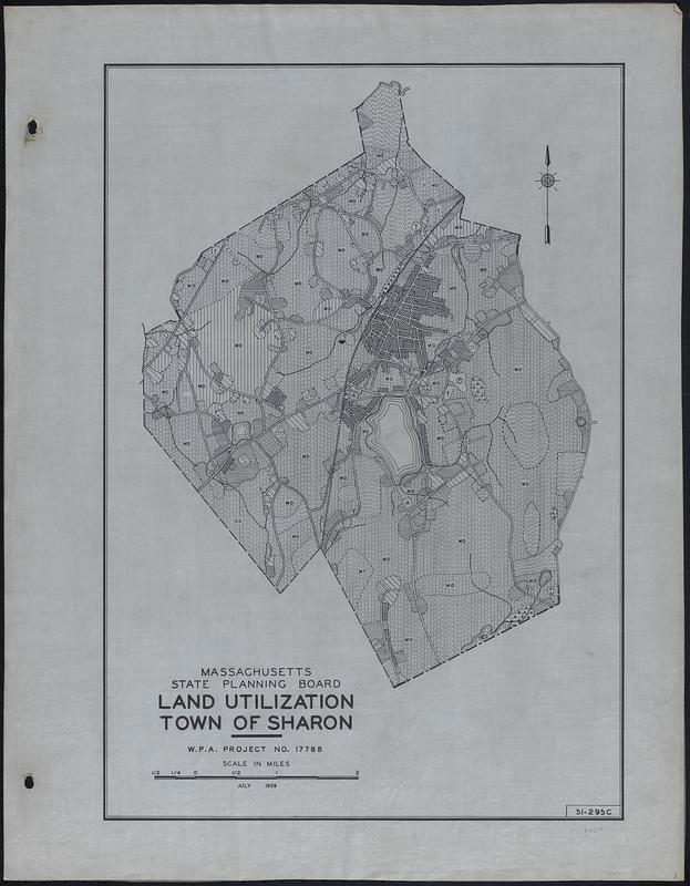 Land Utilization Town of Sharon - Digital Commonwealth