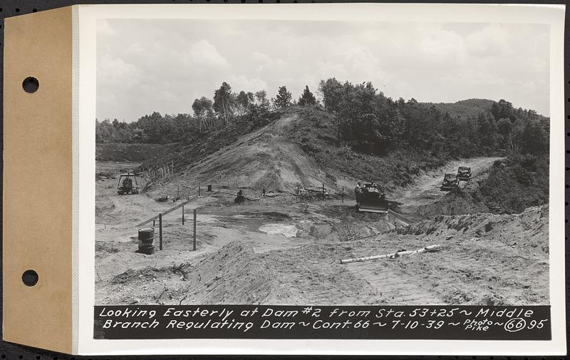 Contract No. 66, Regulating Dams, Middle Branch (New Salem), and East ...