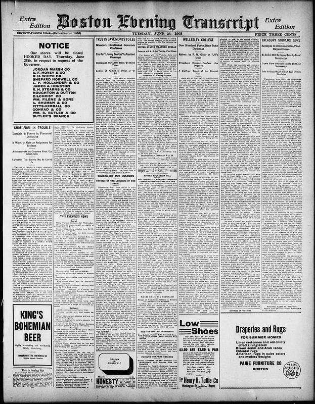 Boston Evening Transcript - Digital Commonwealth