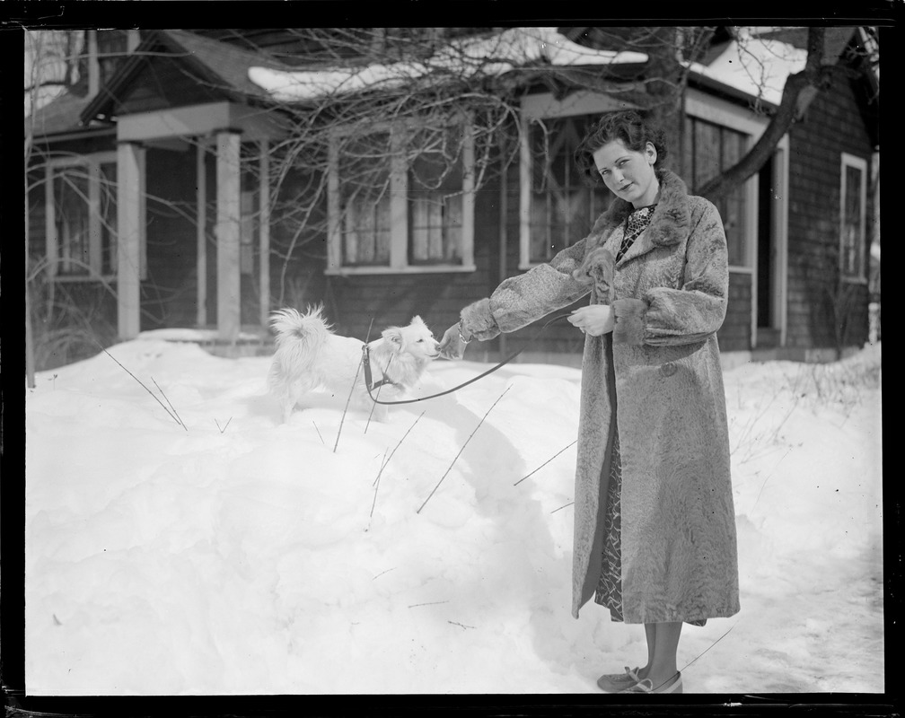 Norma, day before arrested and locked up in Dedham Jail. Wife of Murt ...