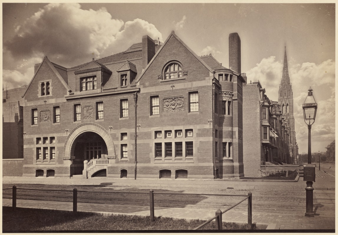 Trinity Church rectory, Clarendon Street - Digital Commonwealth