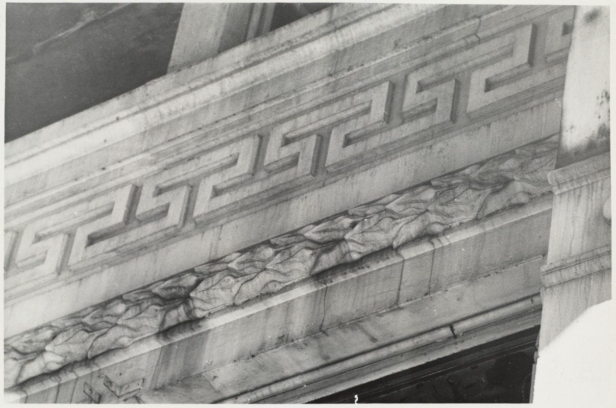 Atlantic Bank: Architectural design between first & second floor ...