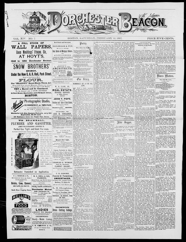 The Dorchester Beacon, February 12, 1887 - Digital Commonwealth