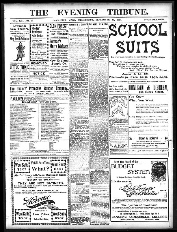 The Evening Tribune - Digital Commonwealth