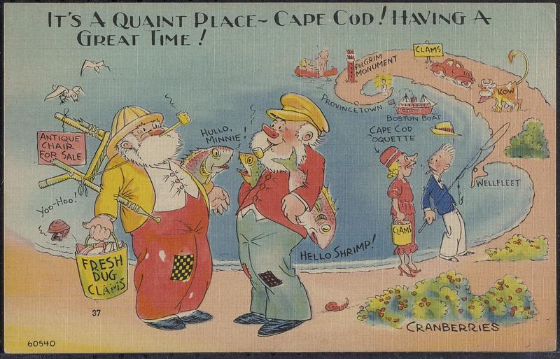 It's a quaint place - Cape Cod! Having a great time! - Digital Commonwealth