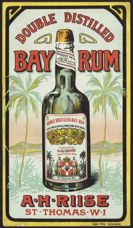 Double distilled bay rum - Digital Commonwealth