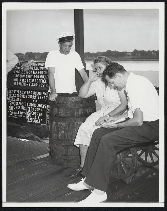Tells Of Disaster To Boats. Daniel F. Sweeney, proprietor of a Salem ...