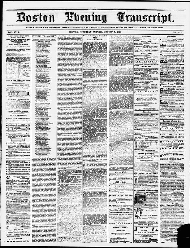 Boston Evening Transcript - Digital Commonwealth