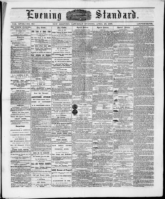 Evening Standard. April 20, 1867 - Digital Commonwealth
