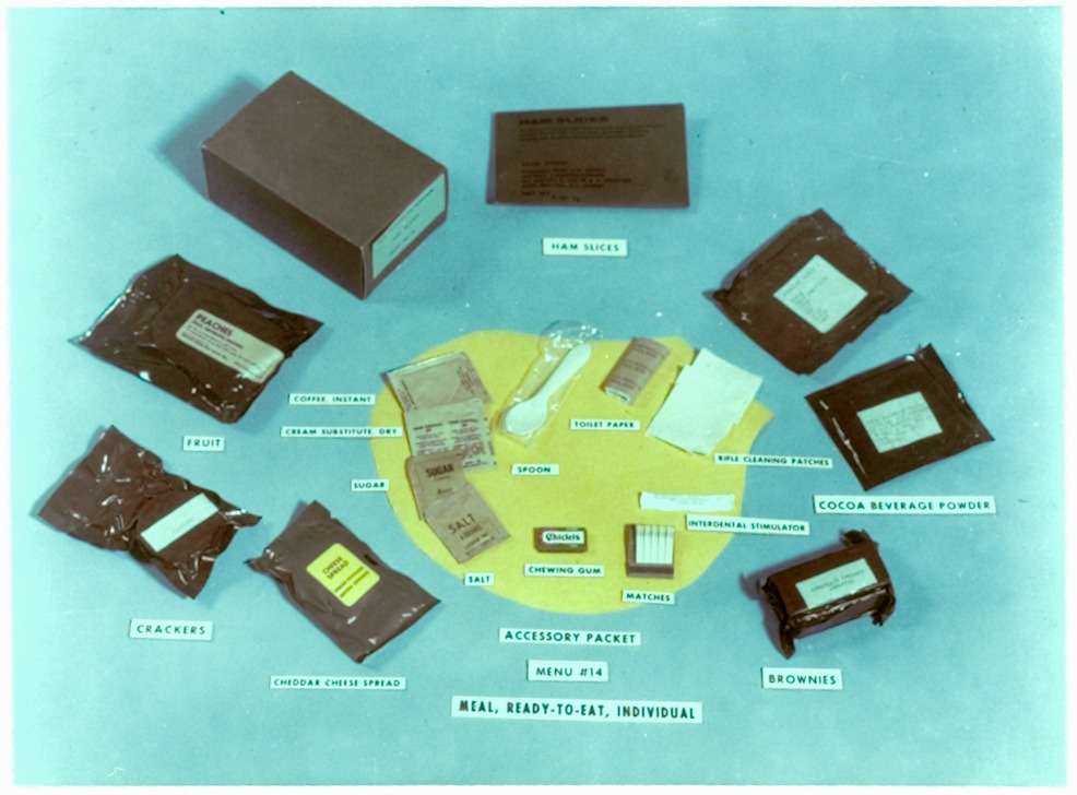 Meal, ready-to-eat, individual, menu #14 - Digital Commonwealth