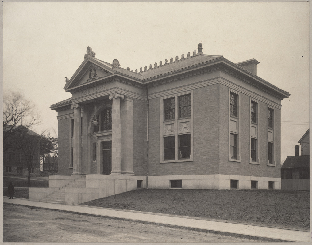 Hyde Park, Massachusetts. Public library - Digital Commonwealth