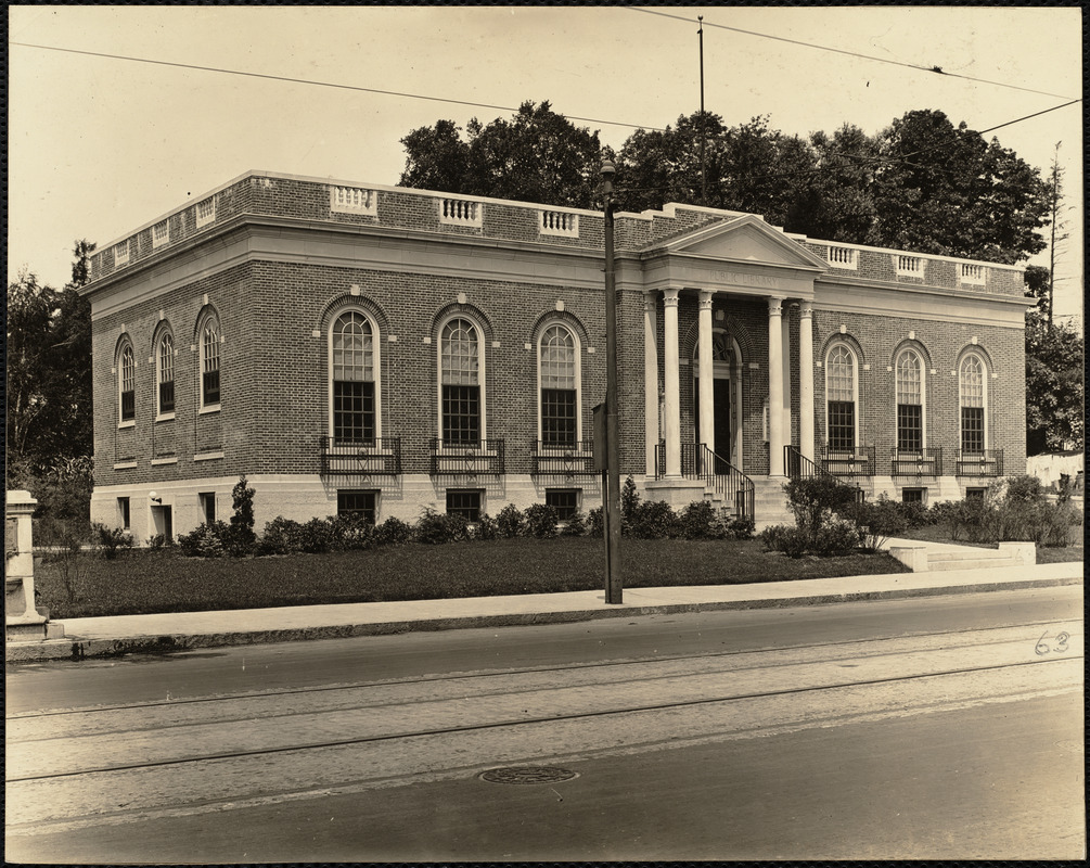West Roxbury Branch - Digital Commonwealth