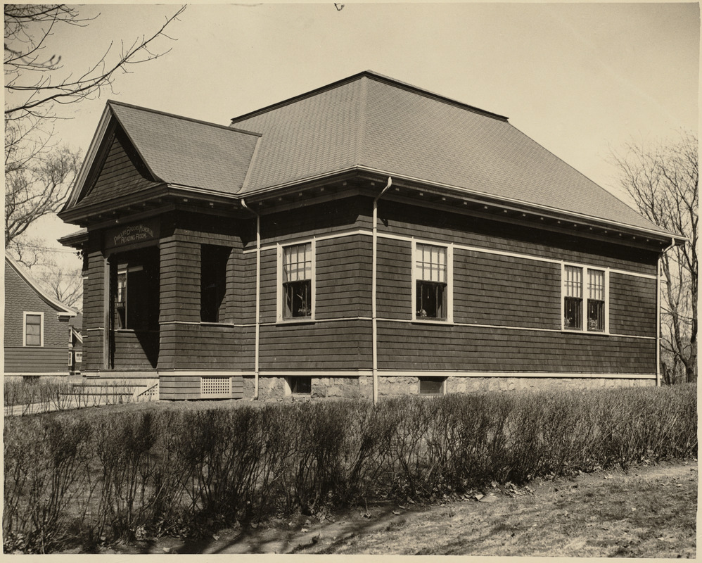 Phillips Brooks Memorial Library, Readville, Mass. - Digital Commonwealth