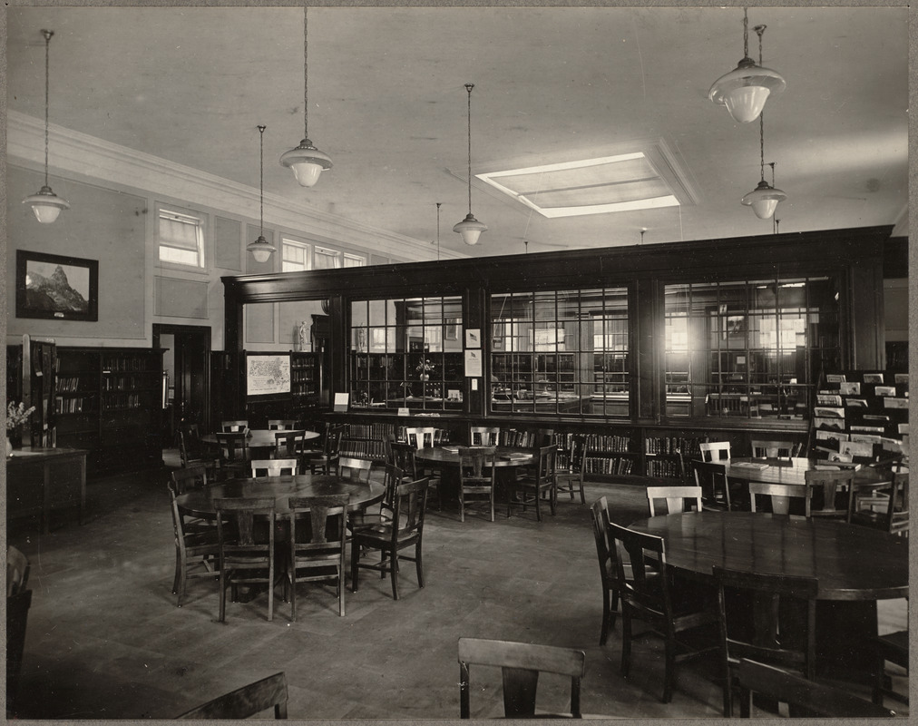 West Roxbury Branch. Children's room - Digital Commonwealth