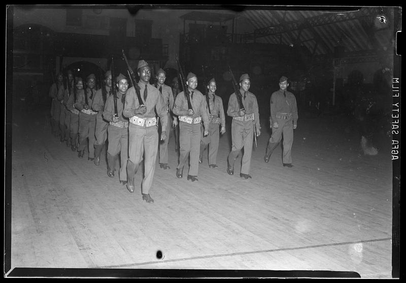 Troops "toughening up" 372nd Infantry - Digital Commonwealth