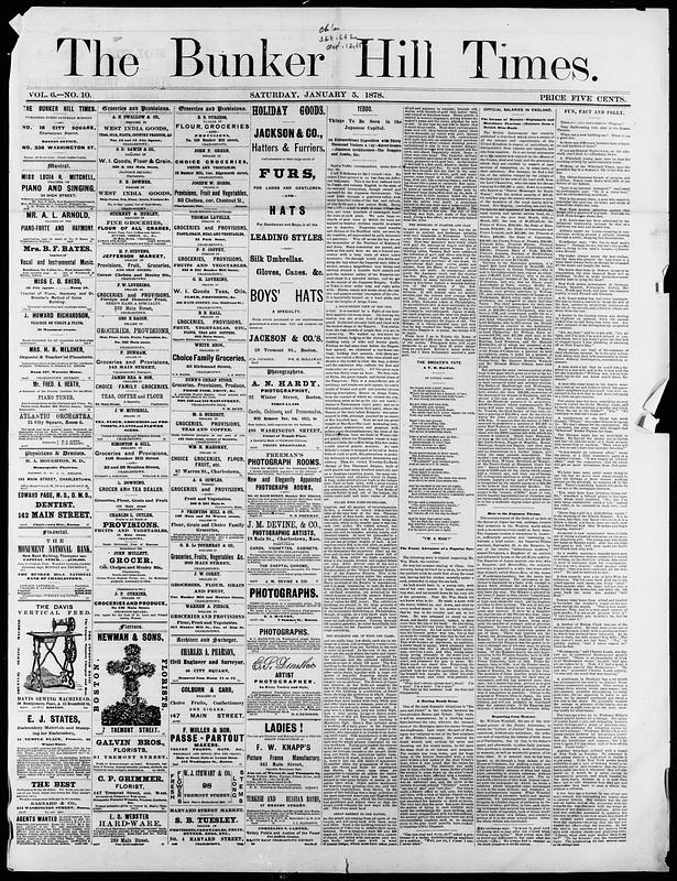The Bunker Hill Times, January 05, 1878 - Digital Commonwealth