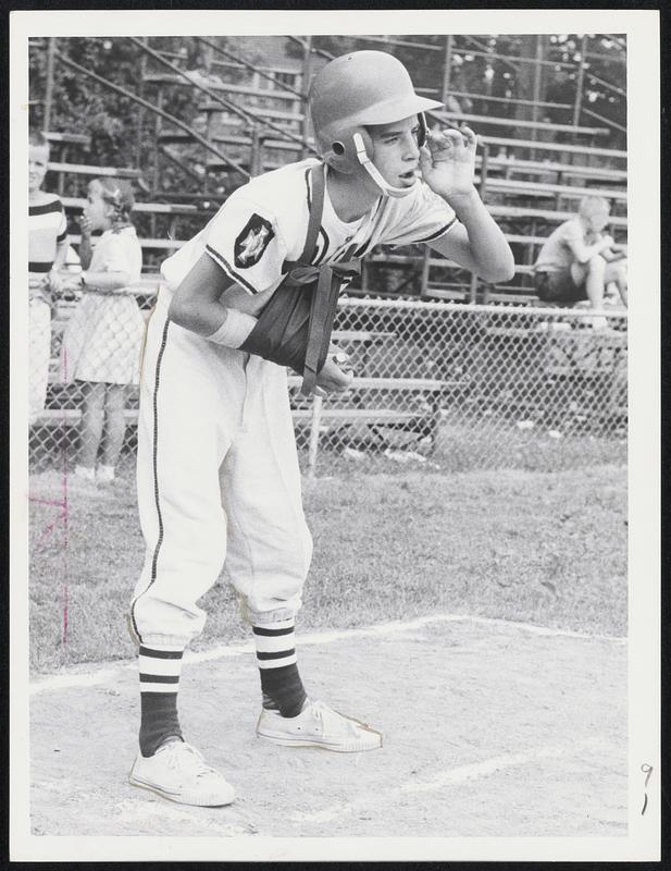 Middleboro Tom Carver 3rd base coach. - Digital Commonwealth