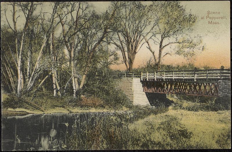North Pepperell Bridge over the Nissitissit - Digital Commonwealth