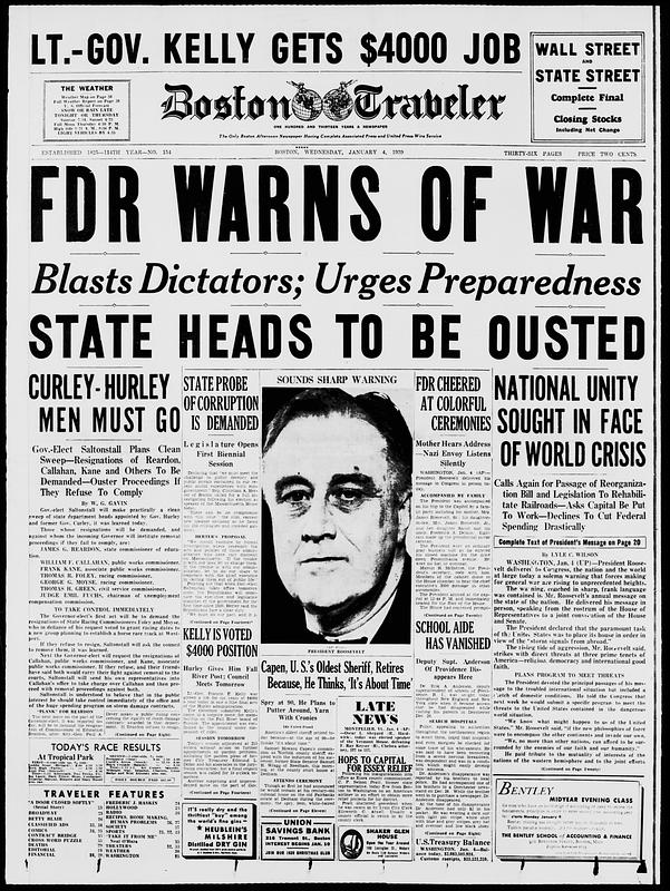 The Boston Traveler. January 04, 1939 - Digital Commonwealth