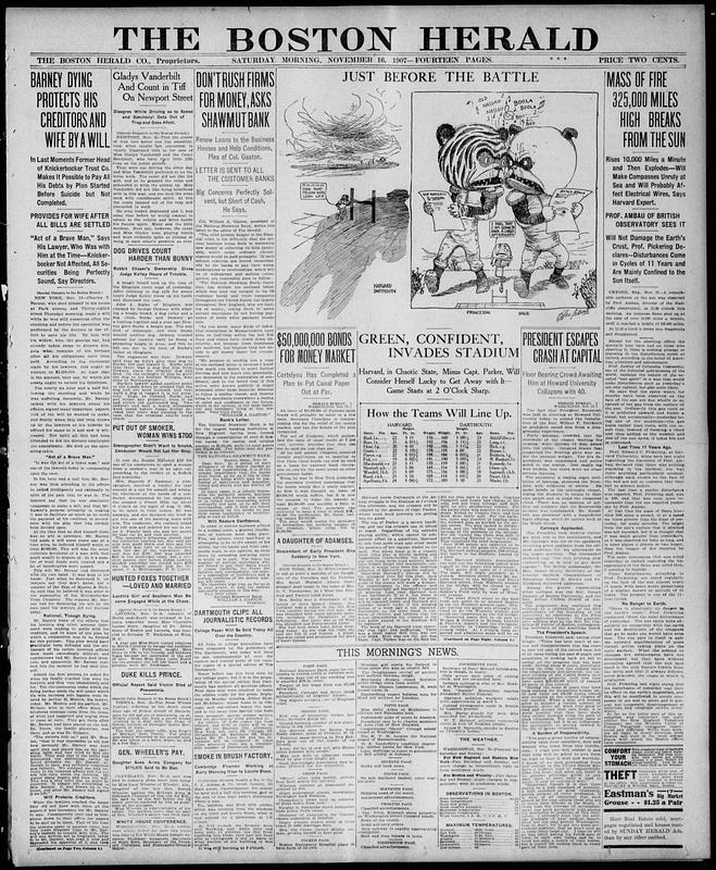 The Boston Herald. November 16, 1907 - Digital Commonwealth