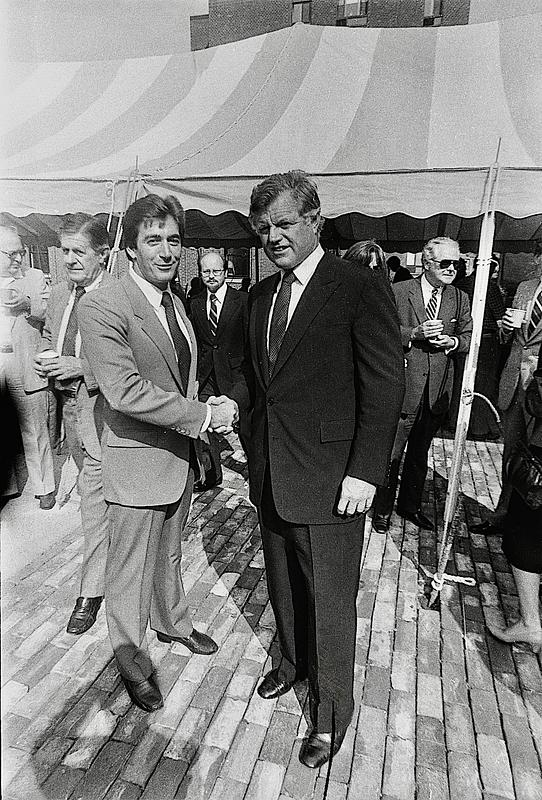 Mayor Tom Nolan, Senator Ted Kennedy - Digital Commonwealth