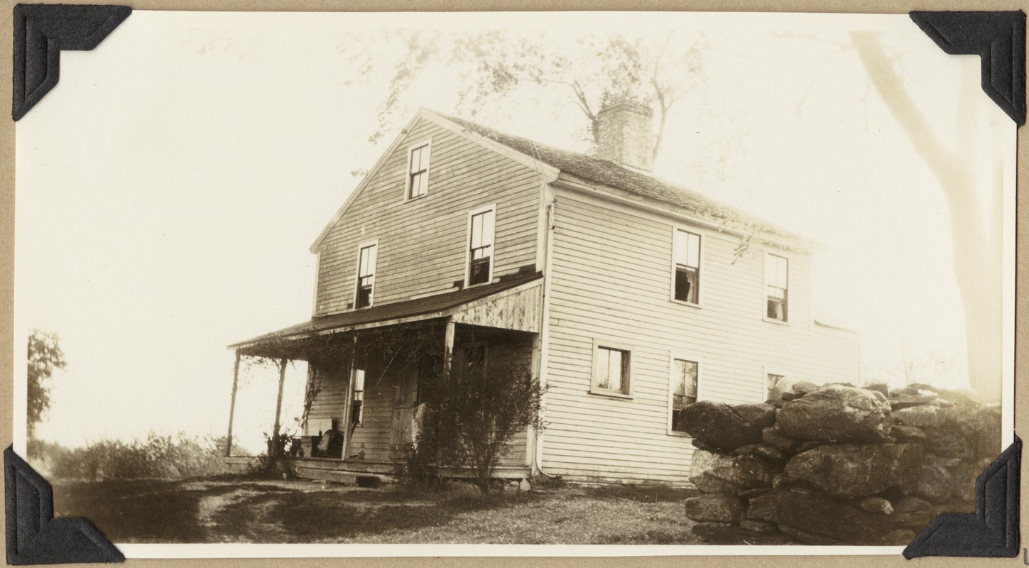 The Proctor-Malcolm house, Stearus Street- on old Concord road, called ...