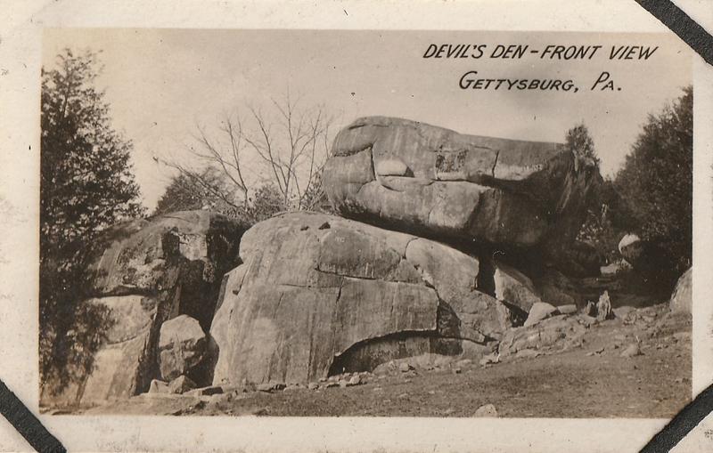 Devil's Den, front view, souvenir view, Gettysburg, PA - Digital ...