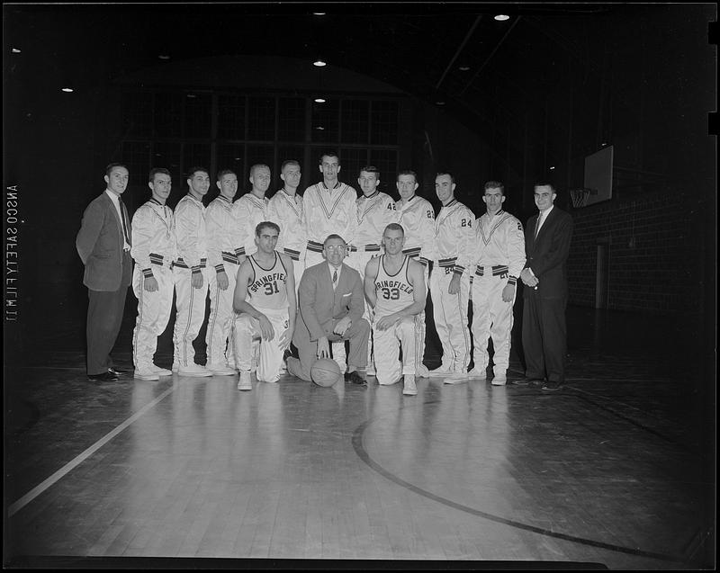 The 1960-61 Springfield College Basketball Team - Digital Commonwealth