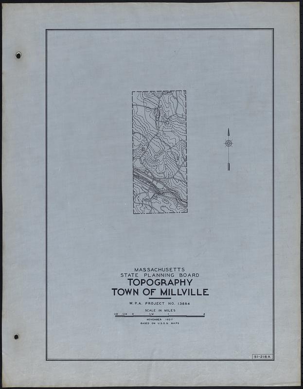 Topography Town of Millville - Digital Commonwealth