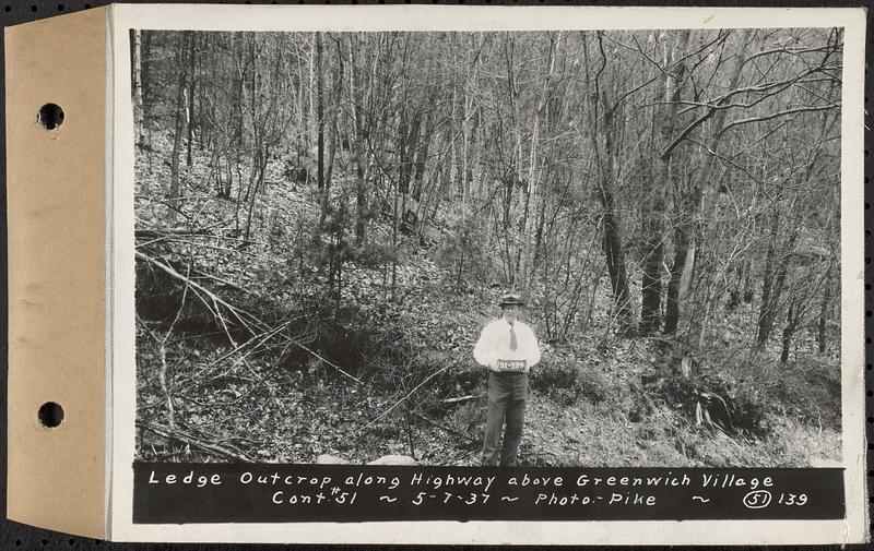 Contract No. 51, East Branch Baffle, Site of Quabbin Reservoir ...