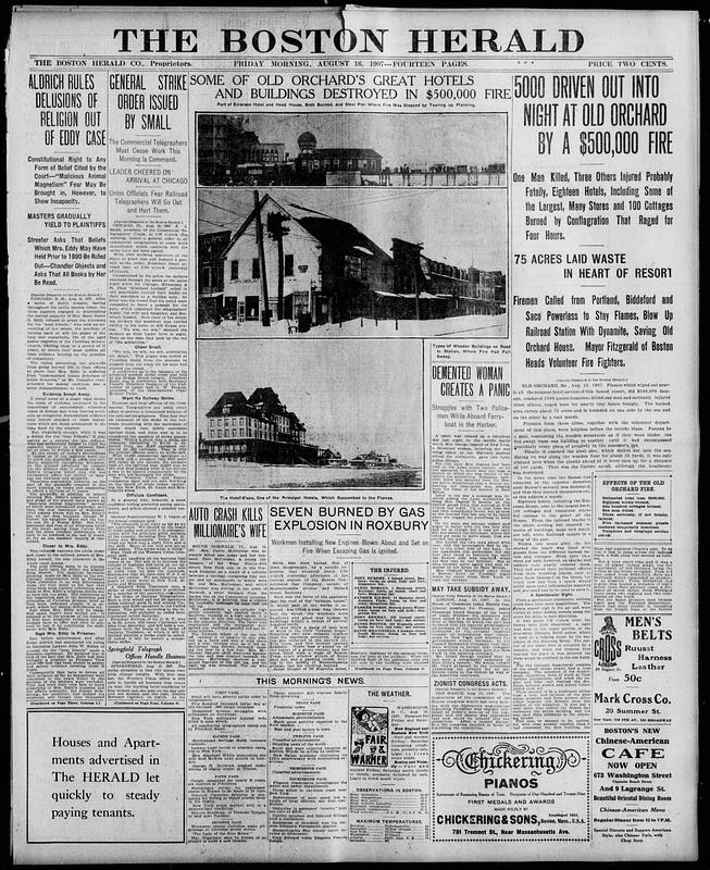 The Boston Herald. August 16, 1907 - Digital Commonwealth
