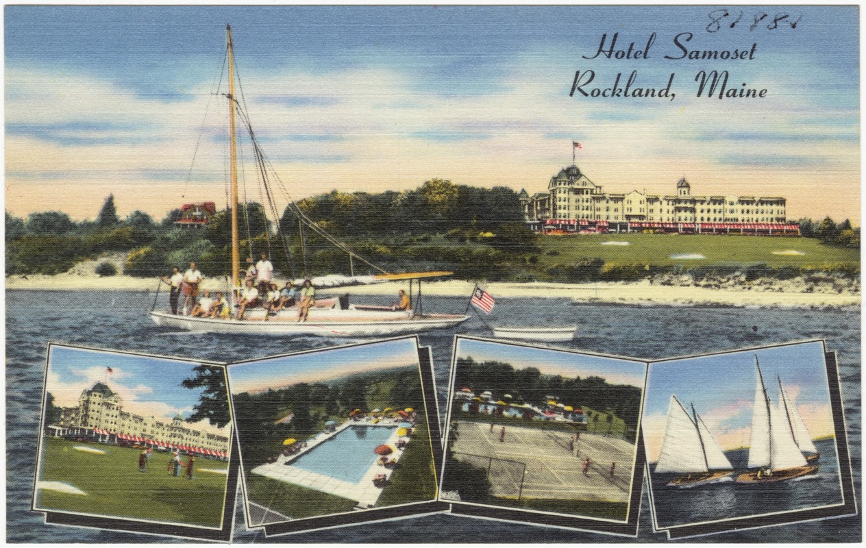 Hotel Samoset, Rockland, Maine - Digital Commonwealth