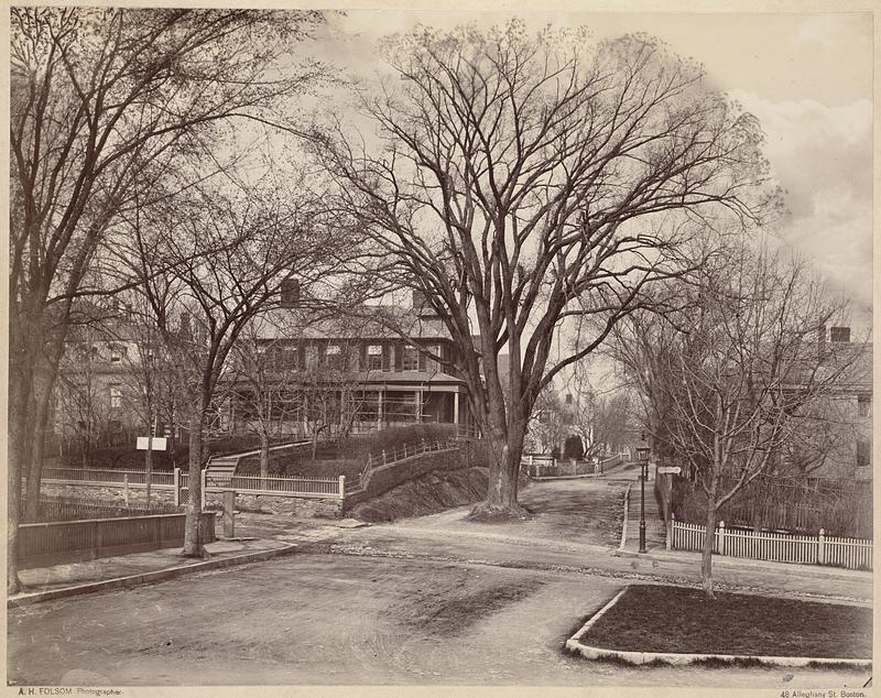 Houses: Old Gray House, corner of Warren and St. James St. (Regent St ...