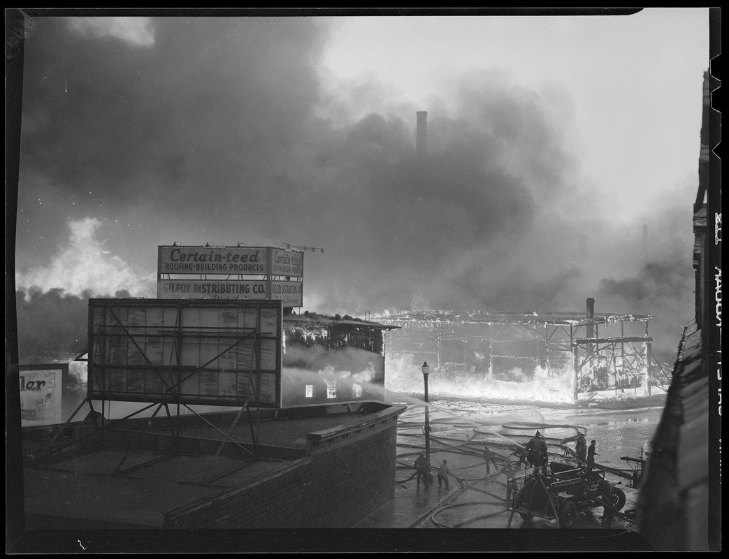 Unidentified fire - Digital Commonwealth