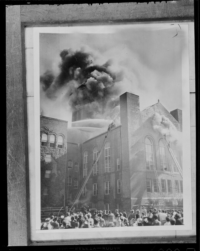 Building on fire - Digital Commonwealth