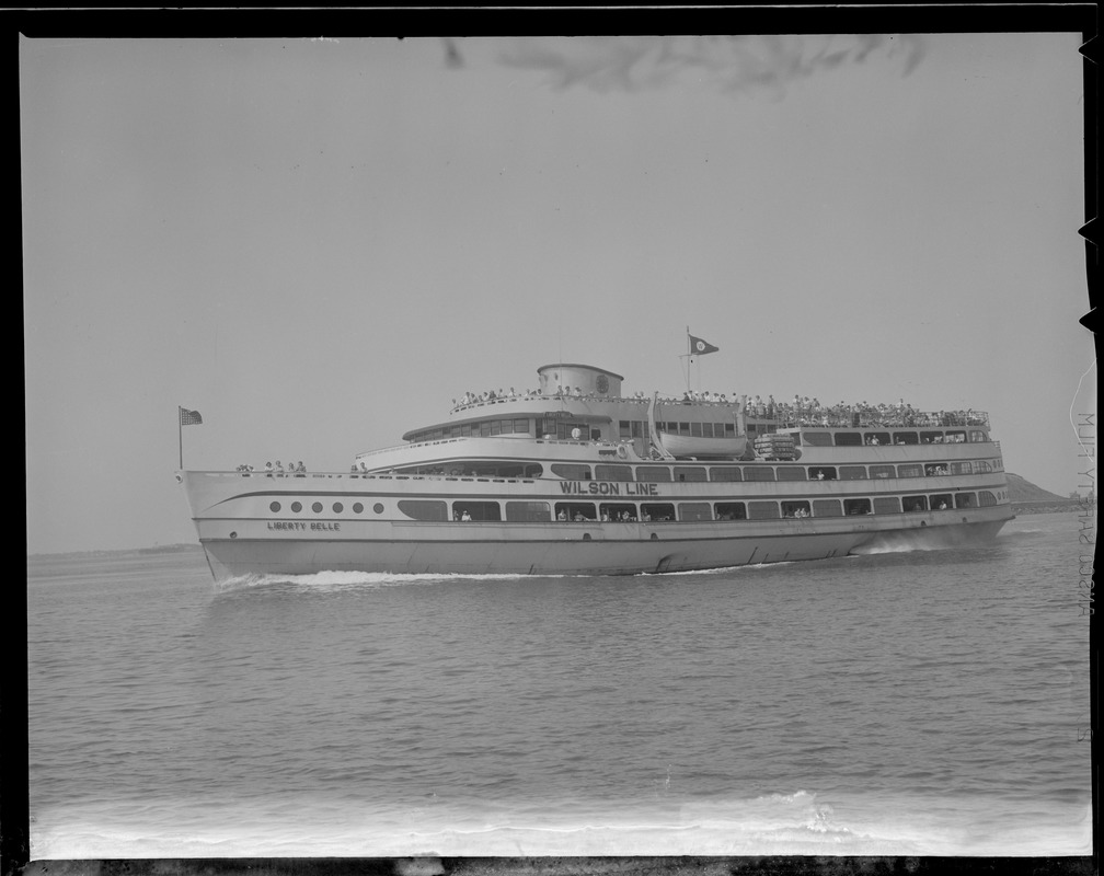 Ship - Liberty Belle - Wilson Line, Wilmington, Delaware - Digital ...
